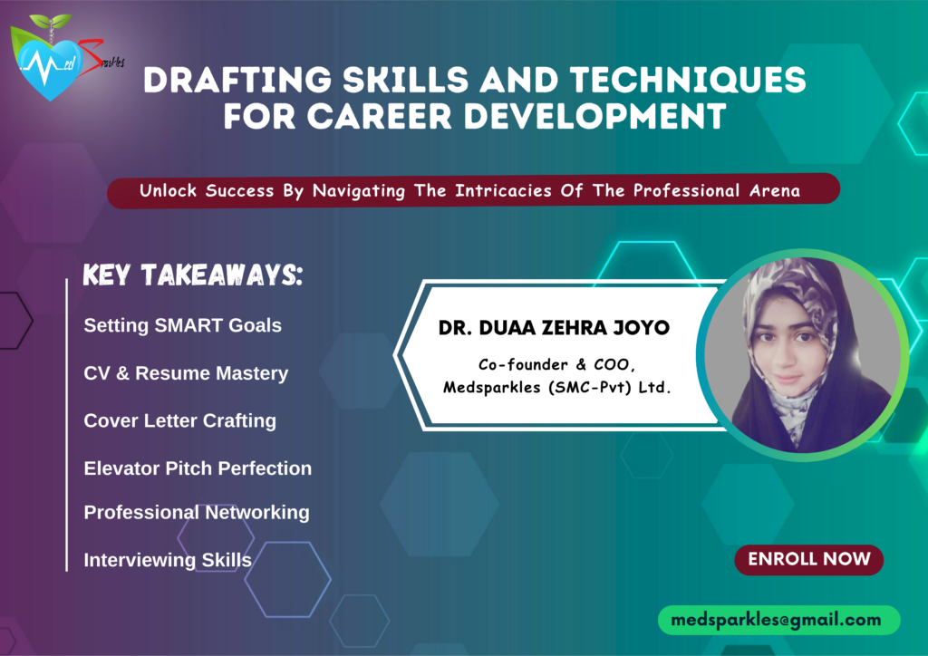 Drafting skills - Medsparkles (SMC-Pvt) Limited